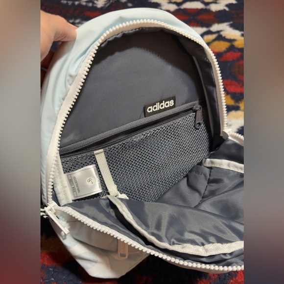 adidas | Bags | Adidas Mini Backpack In Baby Blue | Poshmark